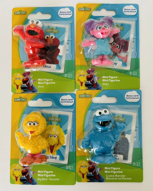 NEW ~ SESAME STREET MINI FIGURE Set Of 4 $10.99 - PicClick