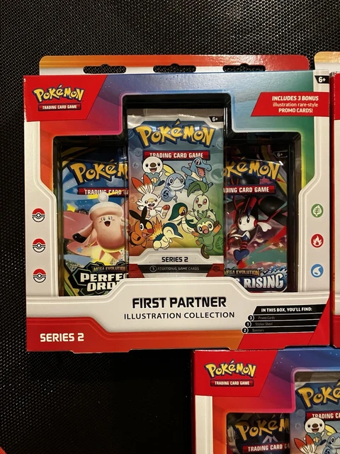 POKÉMON TCG FIRST Partner Illustration Collection Series 2 3 Sealed ...