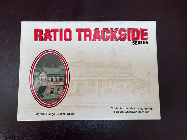 RATIO TRACKSIDE SERIES 500 GWR Signal Box Model Kit OO Gauge £5.92 ...