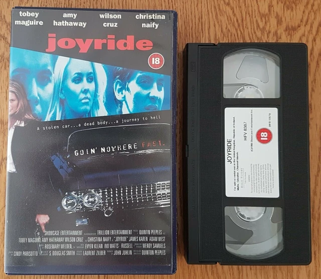 JOYRIDE (VHS) BIG BOX - Tobey Maguire + Benicio Del Toro + Adam West ...
