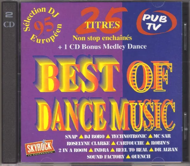 Compilation Best Of Dance Music Vol 1 2 Cd 1995 Eurodance