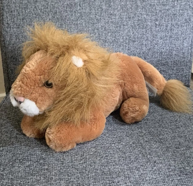 VINTAGE 1999 TCC Continuity Holdings Adorable Lion Soft Plush Cat Toy ...