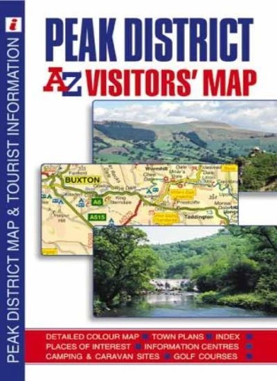 A-Z VISITORS' MAP of the Peak District (A-Z Road Maps & Atlases) EUR 48 ...