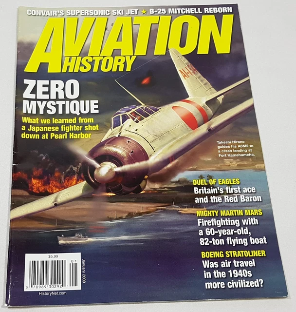 AVIATION HISTORY MAGAZINE Back Issue January 2009 EUR 3,99 - PicClick DE