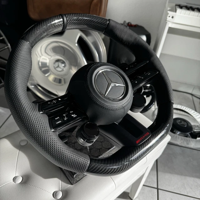 MERCEDES-BENZ SPORTLENKRAD LENKRAD Carbon AMG U88 Driver+266 W463 W223 ...