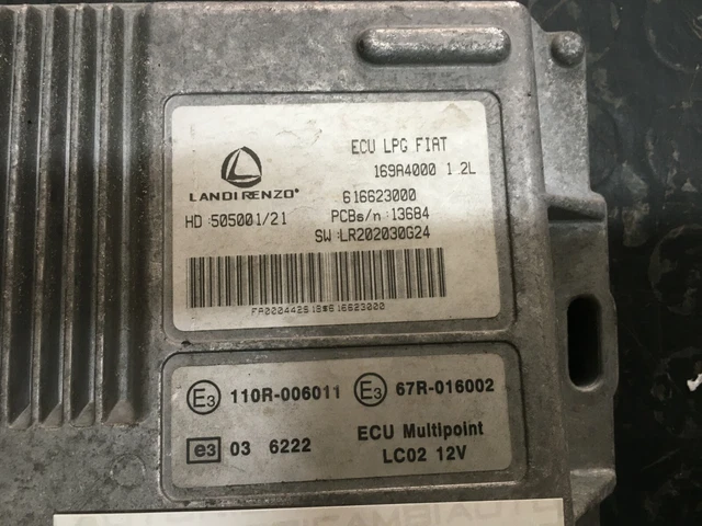 LANDI RENZO CENTRALINA IMPIANTO GAS FIAT 1.2 b 67r-016002 EUR 99,00 ...
