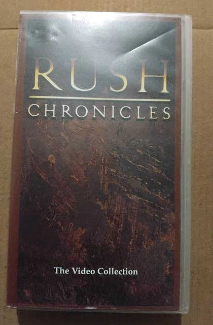 RUSH - CHRONICLES. The Video Collection. VHS. Video Tape. 1991 £5.92 ...