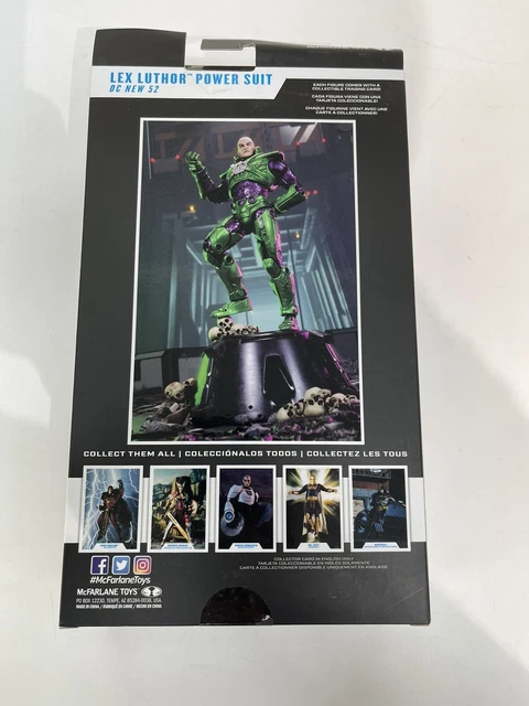 MCFARLANE TOYS DC Multiverse 7 Inch Action Figure - Lex Luthor Power ...
