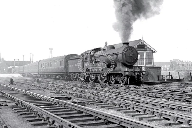 PHOTO BR BRITISH Railways Steam Locomotive Class D16/3 62596 at South ...