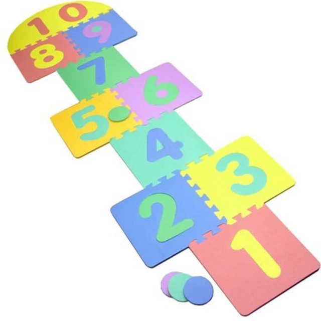 GIANT HOPSCOTCH INDOOR Outdoor Garden Fun Family Hopscotch Game Set ...