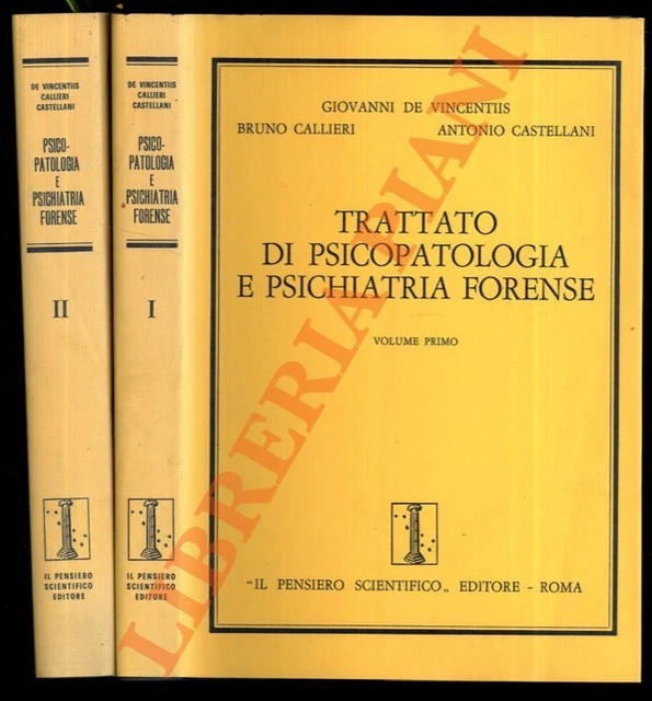 DE VINCENTIIS GIOVANNI - CALLIERI Bruno - CASTELLANI Antonio - Trattato ...