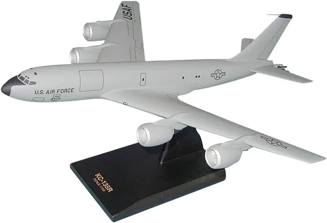 USAF BOEING KC-135R Stratotanker Desk Top Display Jet Model 1/100 SC ...