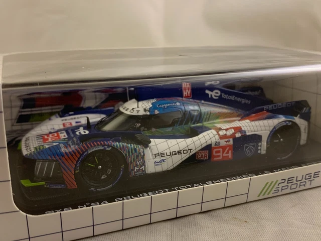 SPARK S8730 PEUGEOT 9X8 N°94 PEUGEOT TOTALENERGIES 24H Le Mans 2023 1/ ...