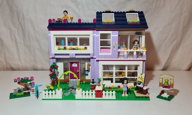 RETIRED LEGO FRIENDS 41095 Emma's House Complete Set Immaculate ...