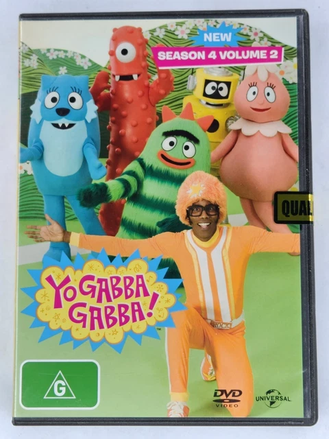 YO GABBA GABBA Season Four Vol 2 - DVD Region 2 4 PAL - New Unsealed ...
