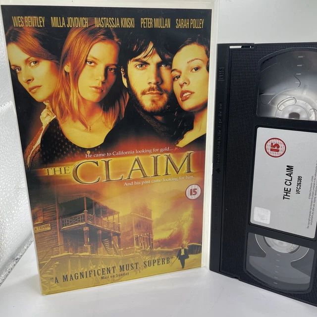 THE CLAIM VHS Video Big Box Ex Rental (skub11) £4.95 - PicClick UK