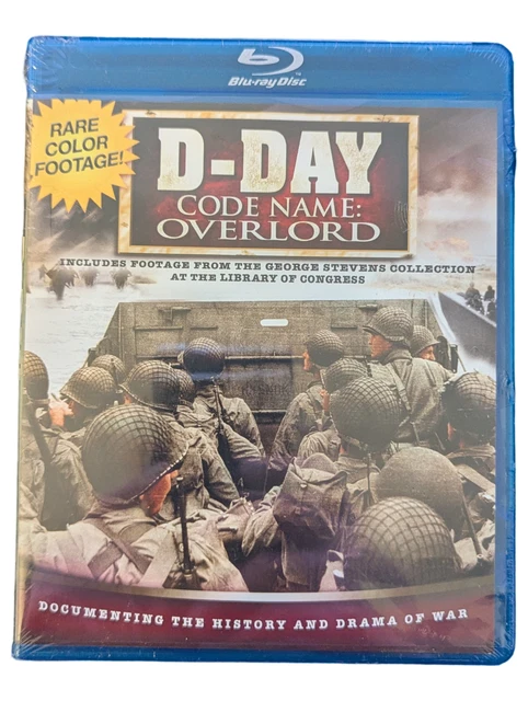 D-DAY: CODE NAME Overlord (Blu-ray, 1998) - Historical War Documentary $32.00 - PicClick CA