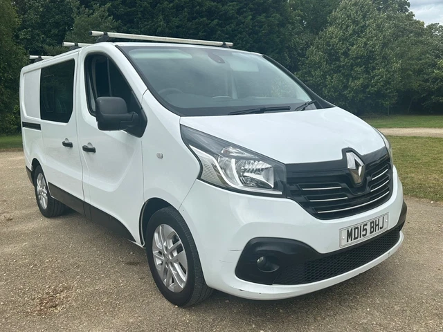 2015 RENAULT TRAFFIC Sl27 1.6 Bi Turbo Sport Energy Crew Van 6 Seater ...