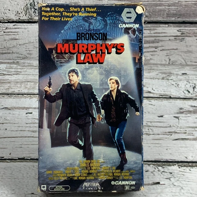 MURPHY'S LAW (VHS, 1986) Charles Bronson Action Thriller - Great ...