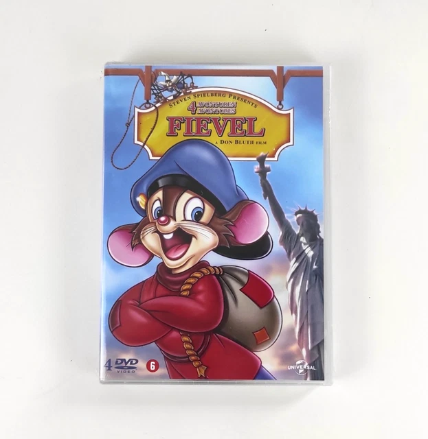 AN AMERICAN TAIL 1-4 Complete Collection 1 2 3 4 FIEVEL Sealed Region 2 ...