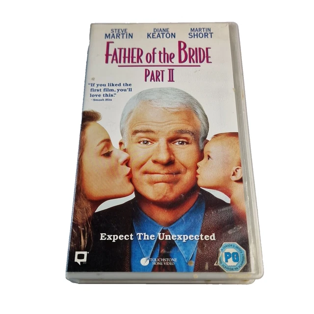 FATHER OF THE Bride Part II (VHS Movie) Pegi PG - Touchstone Home Video ...