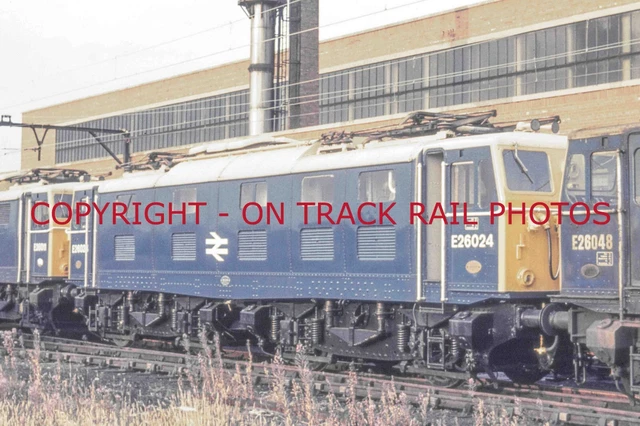 UK RAILWAY PHOTOGRAPH Of Class 76 E26024. Rm76-25 £1.70 - PicClick UK
