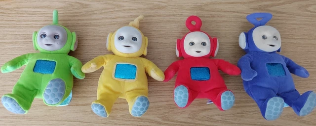 1998 EDEN TELETUBBIES Ragdoll Prods Plush Toys Laa Laa, Dipsy, Tinky ...