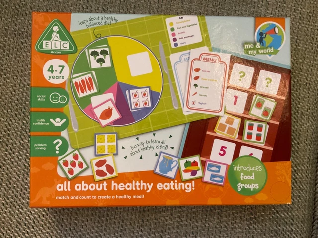 ELC ALL ABOUT Healthy Eating Game £2.28 - PicClick UK