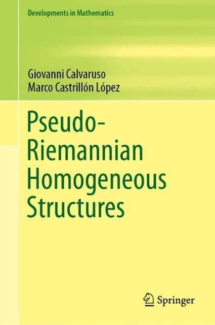 PSEUDO-RIEMANNIAN HOMOGENEOUS STRUCTURES by Giovanni Calvaruso (English ...