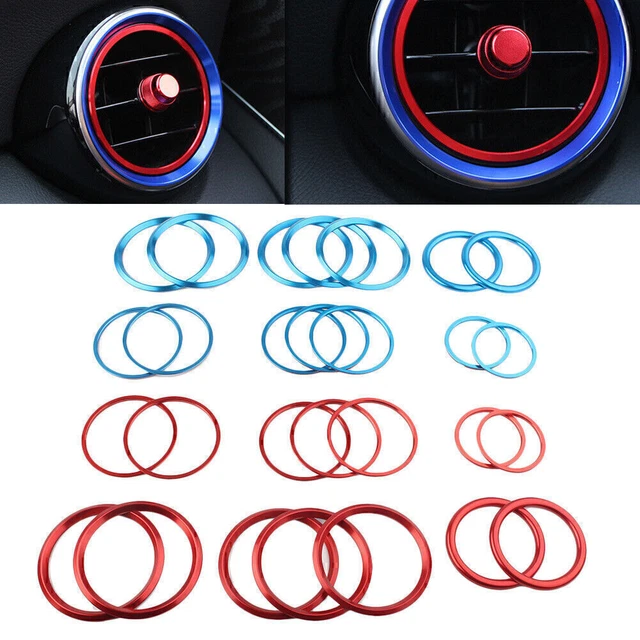 INSIDE OUTSIDE AIR Vent Outlet Trim Ring for Benz C class GLC C200L ...