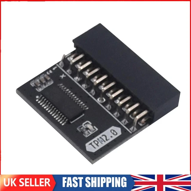LPC 20 PIN Mainboard Card TPM 2.0 Module Board for ASUS Gigabyte ...