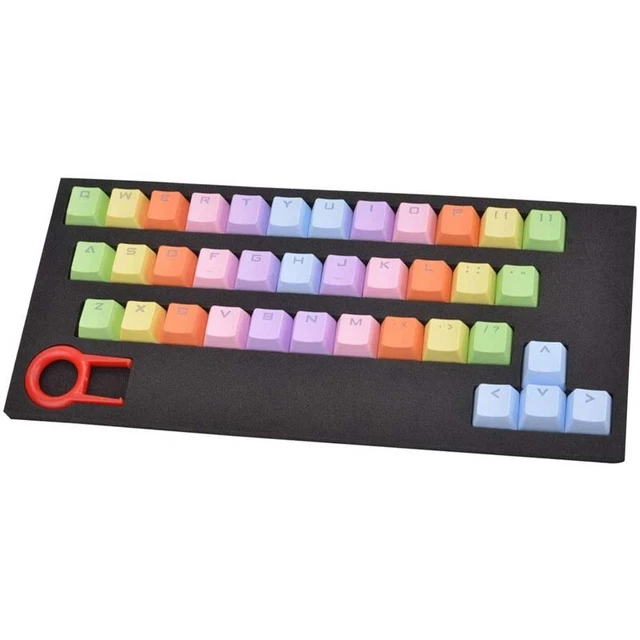 KEYCAP 37 PBT Double Shot Injection Backlit Keycaps with Key Puller for ...