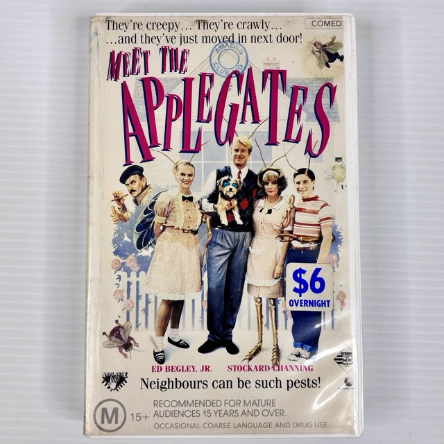 MEET THE APPLEGATES VHS Big Box Ex-Rental Tested & Working Tracked ...