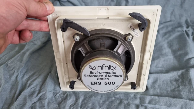 INFINITY ERS 500 wall/ceiling speakers tested working 12 speakers ...