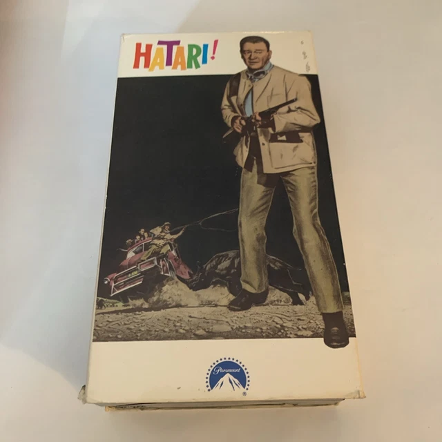 HATARI! 2 TAPE Set Starring John Wayne VHS £9.57 - PicClick UK