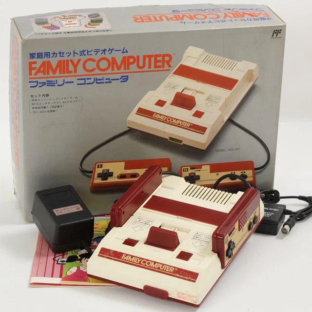 FAMICOM CONSOLE HVC-001 Inscatolato Testato Sistema Nintendo FC ...