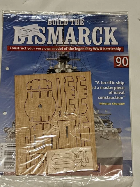 HACHETTE PARTWORKS- Build the Battleship Bismarck Part 90- Factory ...