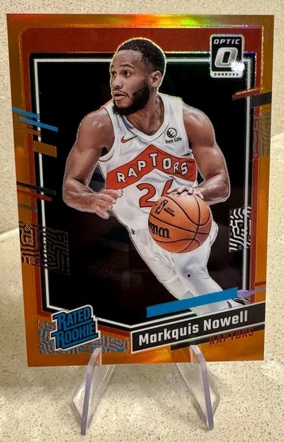 2023-24 DONRUSS OPTIC #236 Marquis Nowell recrue Orange Prizm /199 ...
