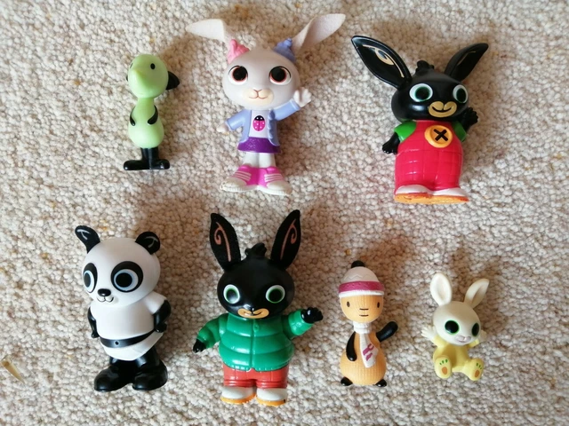 FISHER PRICE OUTSIDE Bing & Flop Pando Amma Charlie Coco Padget Figures ...