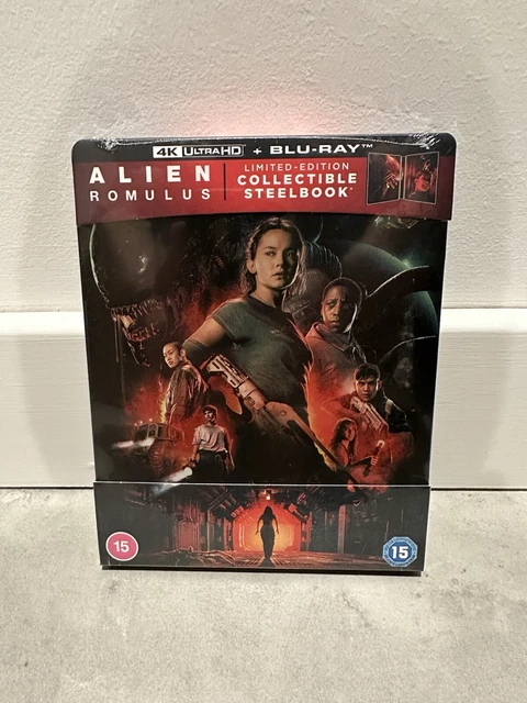 ALIEN ROMULUS 4K UHD Blu Ray Limited Edition Steelbook £52.66 - PicClick UK
