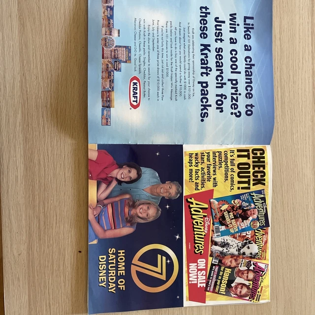 DISNEY ON ICE 1997 Program Book Cinderella Jungle Book Little Mermaid ...