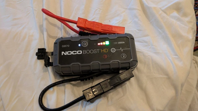 NOCO BOOST HD GB70 2000A UltraSafe Car Jump Starter Power Pack £135.90 ...