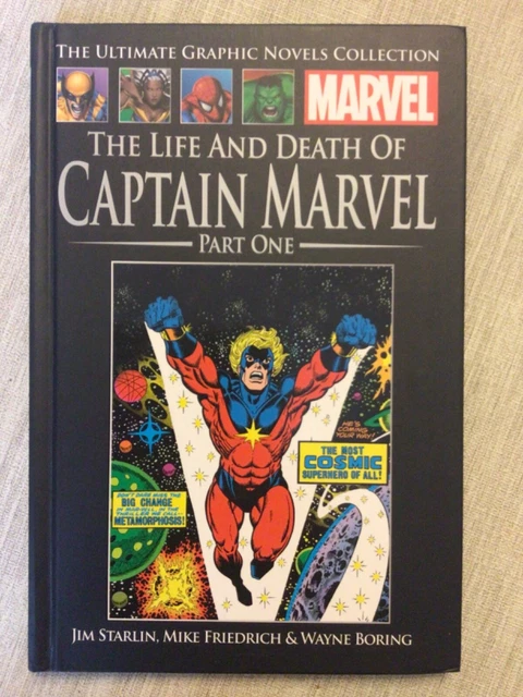 LIFE AND DEATH of Captain Marvel Part 1 - Marvel Ultimate Graphic Novel ...