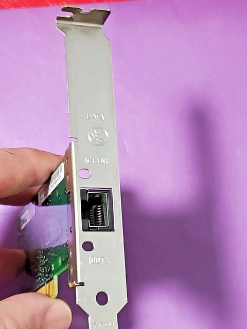 DELL PULSE H1012 PCI Ethernet Fax Modem Adapter 10/100Mbps 32-Bit RJ-45 ...