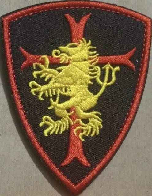 LION CROSS CRUSADER Devgru embroidered hook and loop patch £16.64 ...