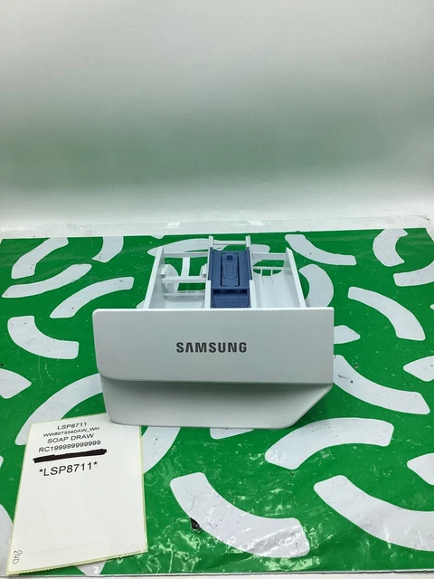 GENUINE COMPLETE SAMSUNG Washing Machine - Soap Drawer WW80T554DAW # ...