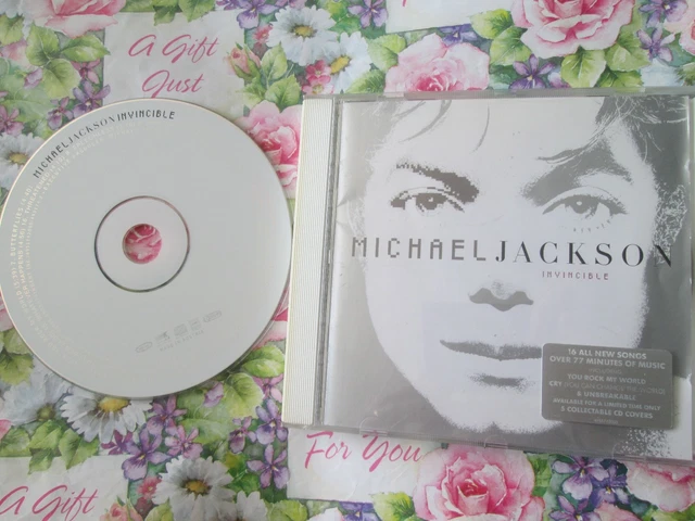 RARE MICHAEL JACKSON - Invincible - Blue Cover CD Album Epic 2011 ...