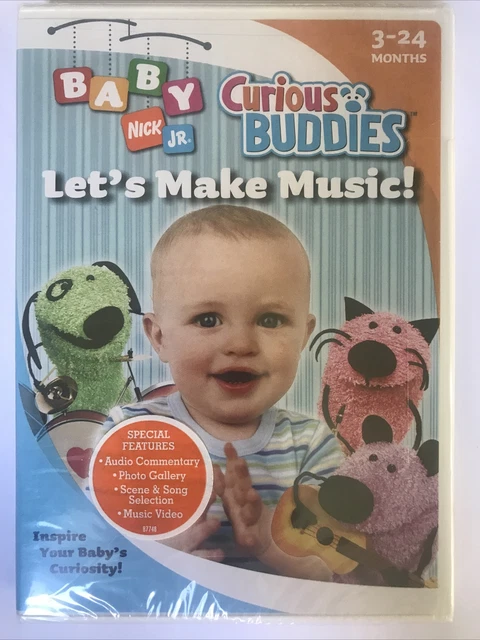 CURIOUS BUDDIES: LET’S Make Music! (R1 DVD,US Import.) New & Sealed ...