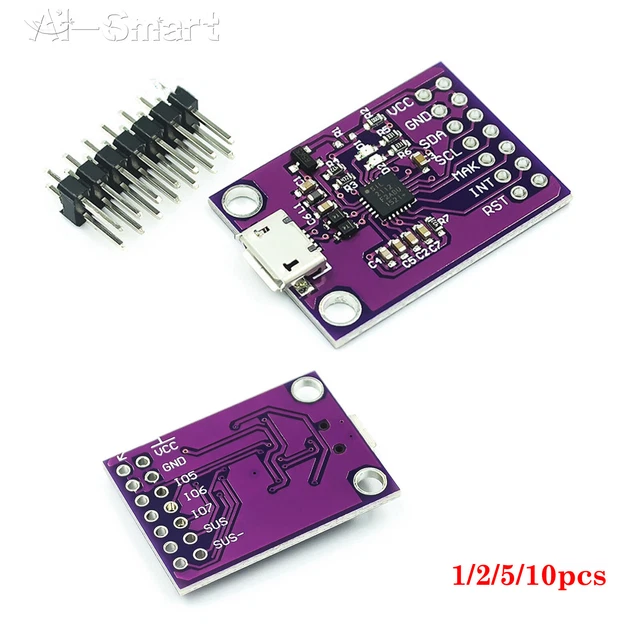 1 10pcs Cp2112 Module Micro Usb To Smbus I2c Communication Ccs811 Debug Board £5 27 Picclick Uk