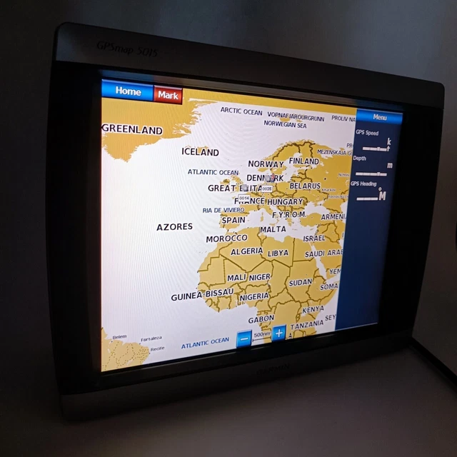GARMIN GPSMAP 5015 Chartplotter MFD Garmin Network Radar Sonar NMEA2000 ...